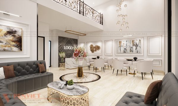 Mẫu Thiết Kế Spa Tân Cổ điển - 150m2 - Hoàng Mai - Hà Nội