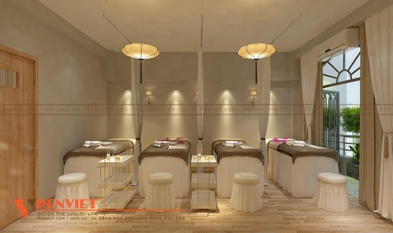 Phong Cách Indochine Trong Mẫu Thiết Kế Spa Dưỡng Sinh Gentle - Phú Nhuận