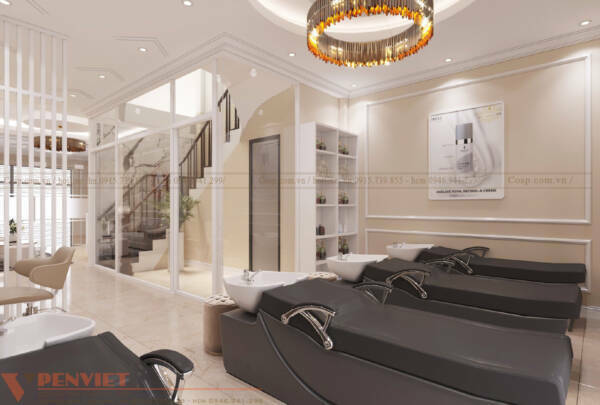 Mẫu Thiết Kế Spa Chuyên Nghiệp Tân Cổ điển - Hien Tran Clinic Spa