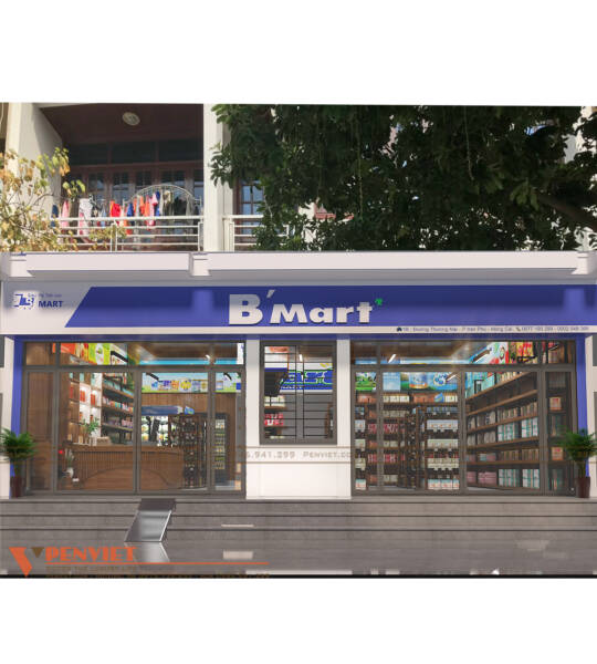 Thiết Kế Siêu Thị Mini B’Mart